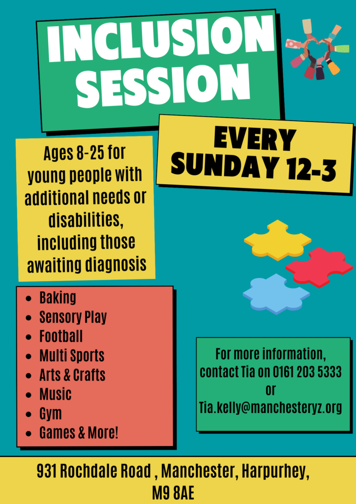 Inclusion / Additional Needs (SEND) - Manchester Youth Zone