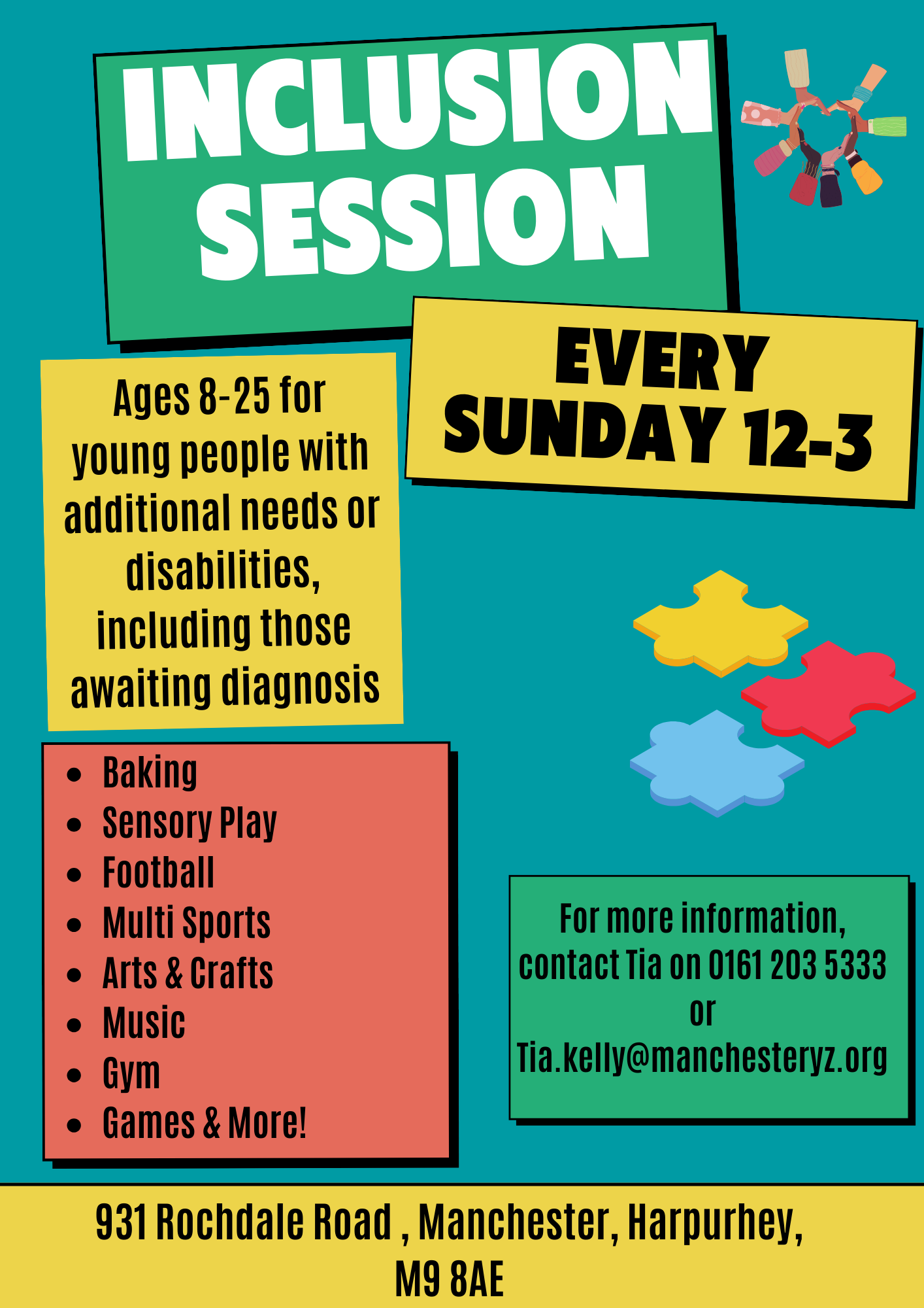 Inclusion / Additional Needs (SEND) - Manchester Youth Zone